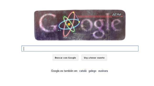 Niels Bohr, protagonista del doodle más atómico - ABC.es