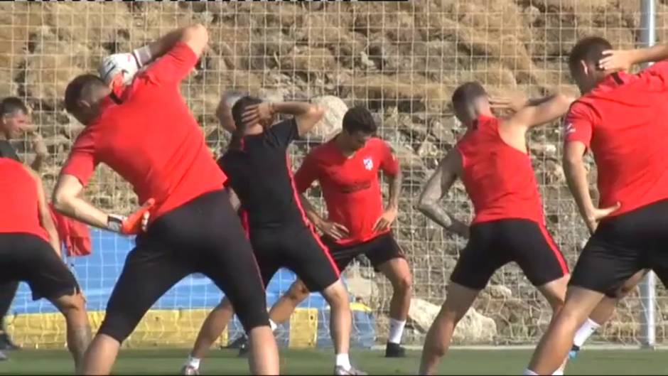 Mario Hermoso ya forma parte de los entrenamientos del Cholo