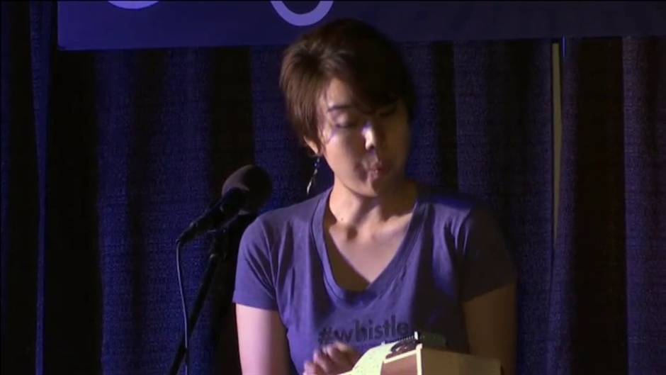 Akiko Shibata se proclama campeona del Mundial de silbidos