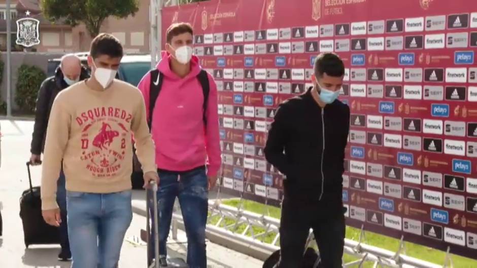 La selección española ya está concentrada en la Ciudad de Fútbol de Las ...