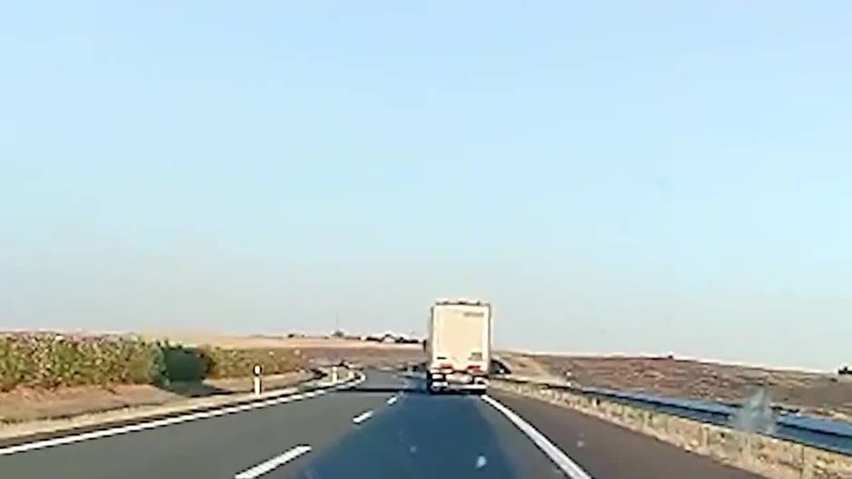 Investigado El Conductor De Un Camión Que Conducía De Forma Temeraria