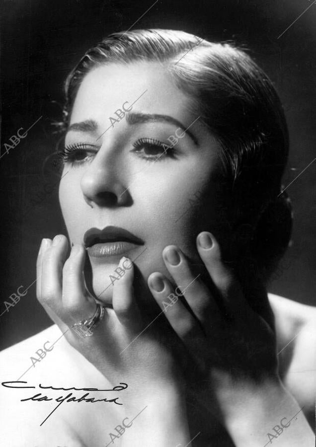 El baúl de recuerdos de Concha Piquer - Archivo ABC