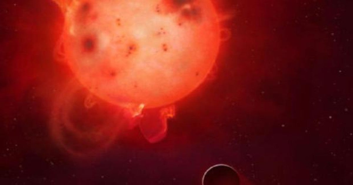 El Ciclo De Vida De Una Enana Roja Ciclo De Vida De Las Estrellas