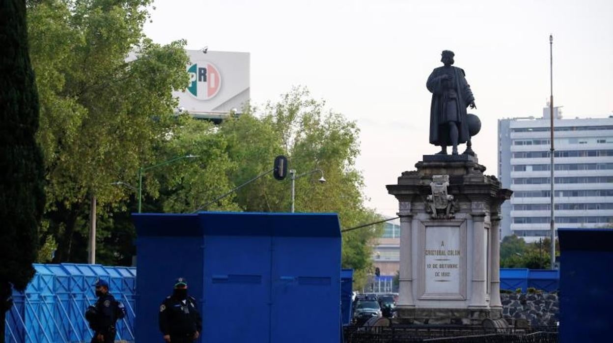 El desplazamiento de Colón en México vuelve como confrontación política