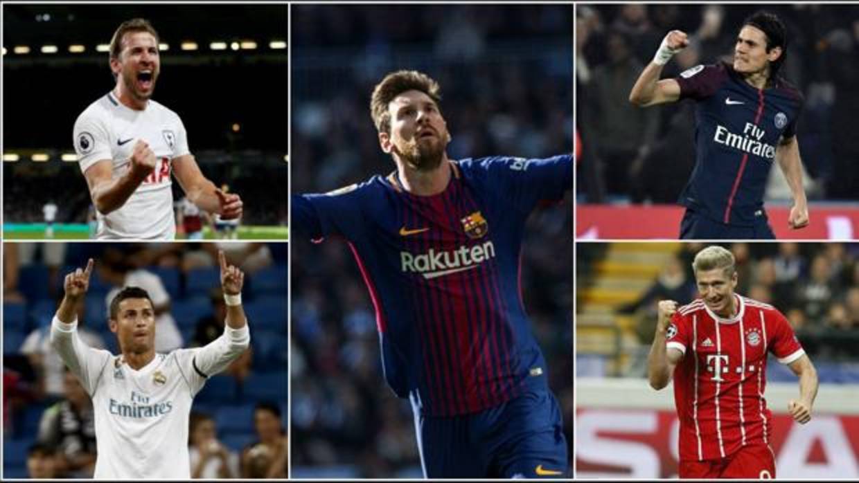 La preciosa pelea por ser el máximo goleador del año