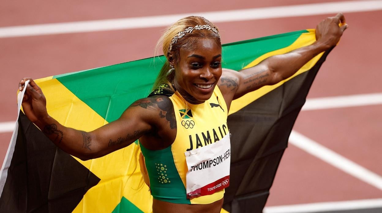 Elaine Thompson, la reina de la velocidad, alcanza a Florence Griffith