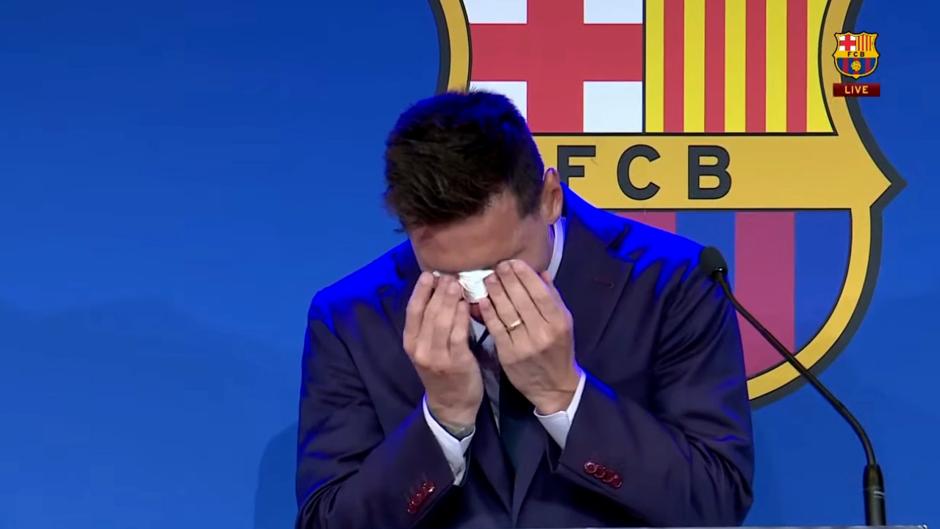 La emotiva ovación a Leo Messi en su despedida del F.C. Barcelona