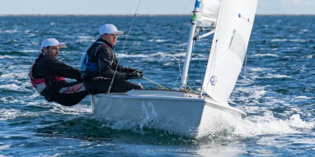 Pablo y Martín Fresneda se hicieron con el Trofeo Armada Española de Snipe