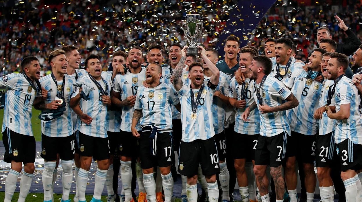 Messi guía el triunfo de Argentina en la 'Finalissima' de Wembley
