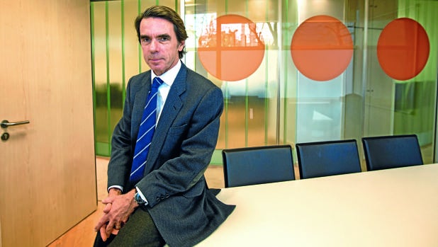 José María Aznar: «Los tiempos que vivimos exigen una mayor ambición ...