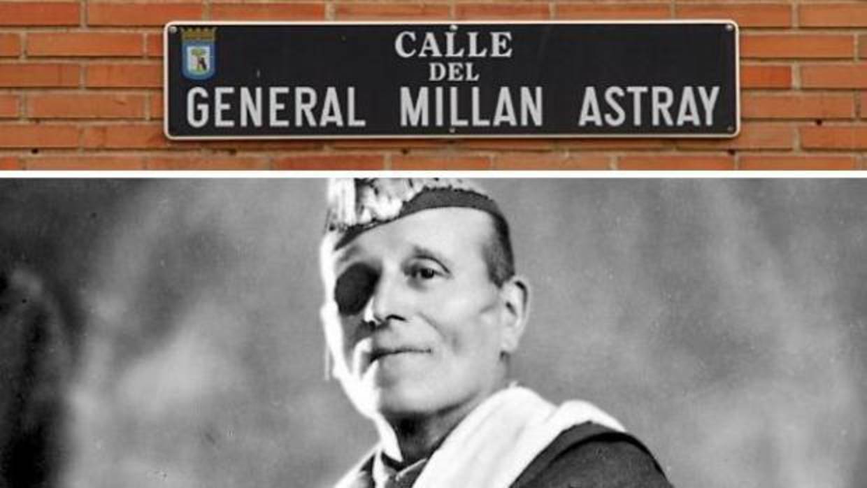 La Justicia paraliza la retirada de la calle del General Millán Astray ...