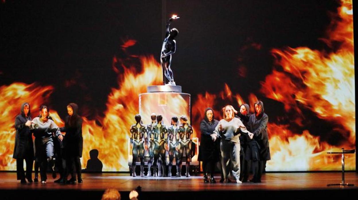 La Fura dels Baus convierte «El Martirio de San Sebastián» en «una gran ...