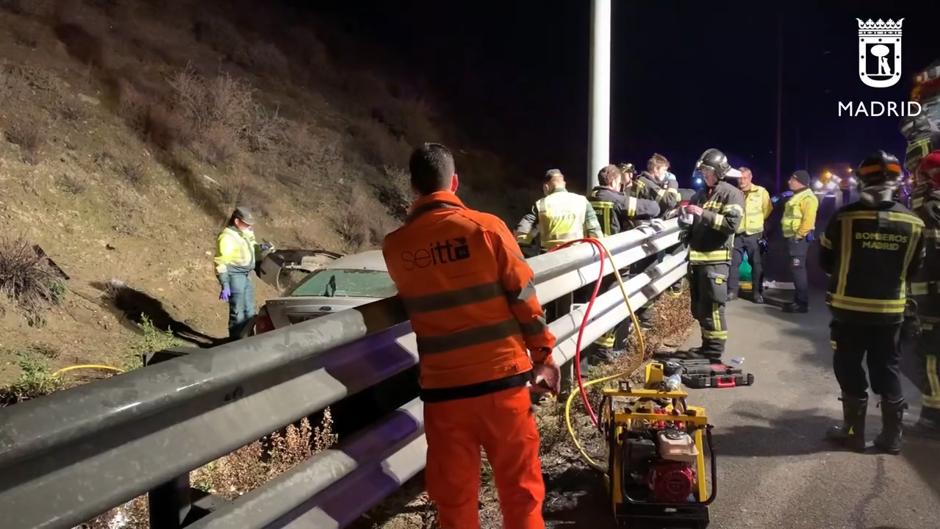 Mueren Tres Jovenes Y Otro Resulta Herido Grave En Un Accidente En La M 50