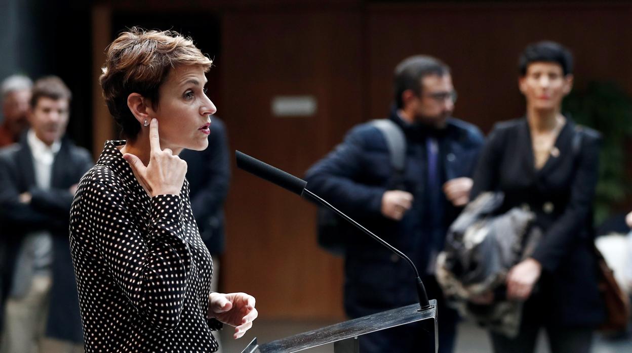 Chivite, presidenta de Navarra: «Hay algunos que vivían mejor con ETA»