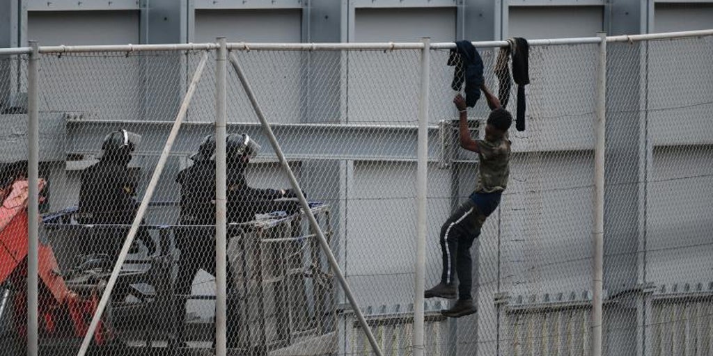 Los ataques a la valla de Ceuta se cuadruplicaron antes de la última ...