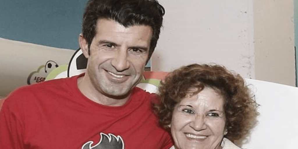 Luis Figo, de luto al fallecer su madre en Lisboa