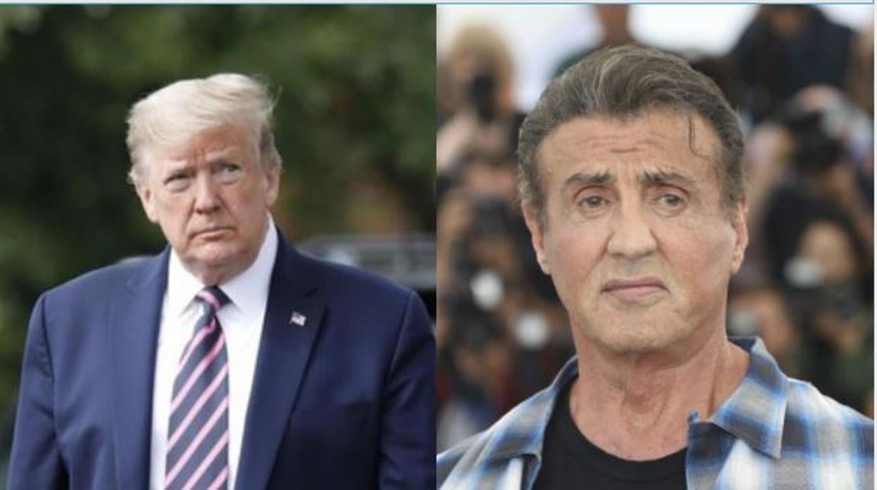 Trump y Rambo son vecinos y miembros del mismo Club