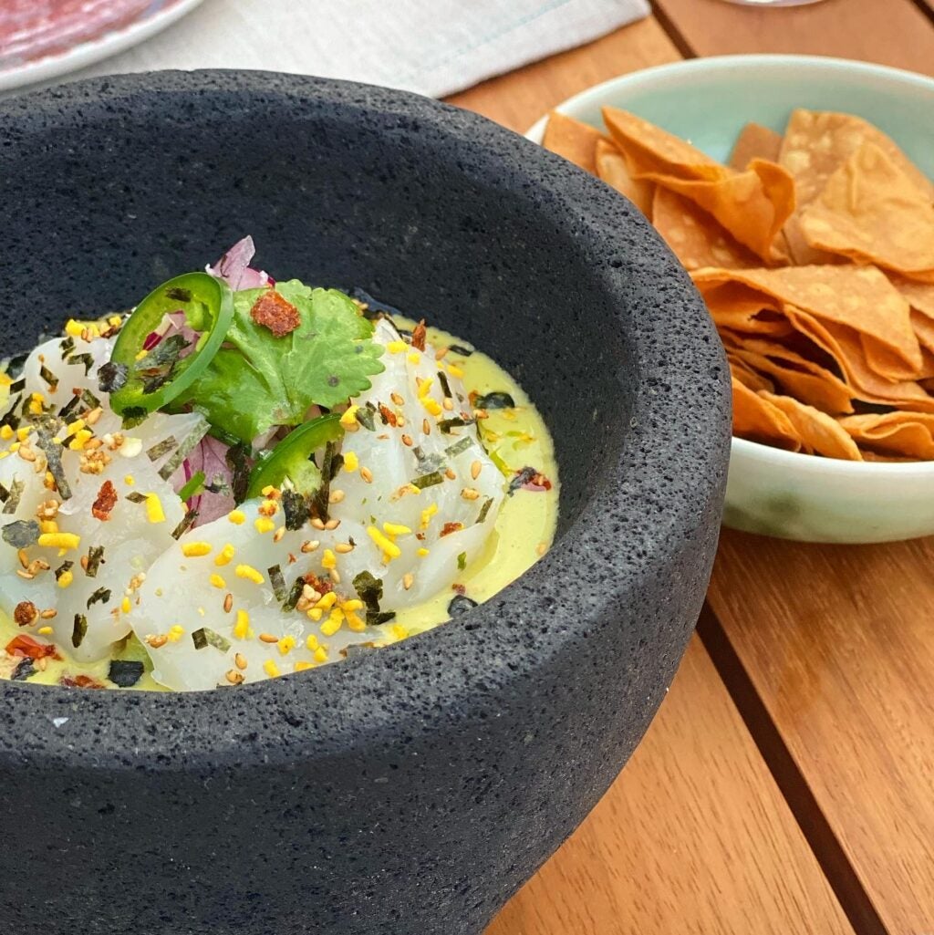 Mantarraya, el Pacífico mejicano llega a Marbella