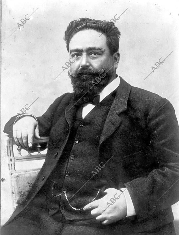 Isaac Albéniz en torno a 1906 - Archivo ABC