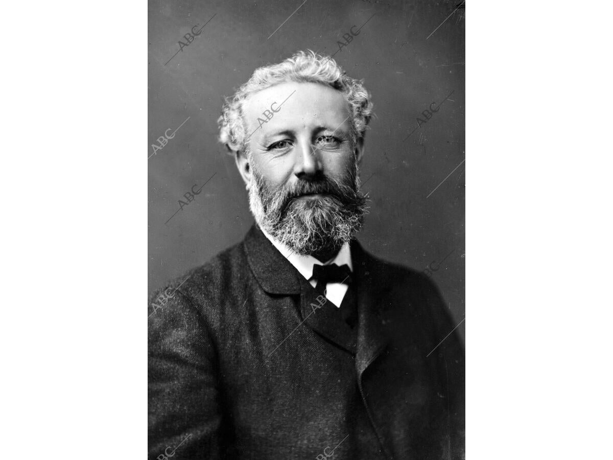 Verne, en un retrato Fechado en 1890 - Archivo ABC