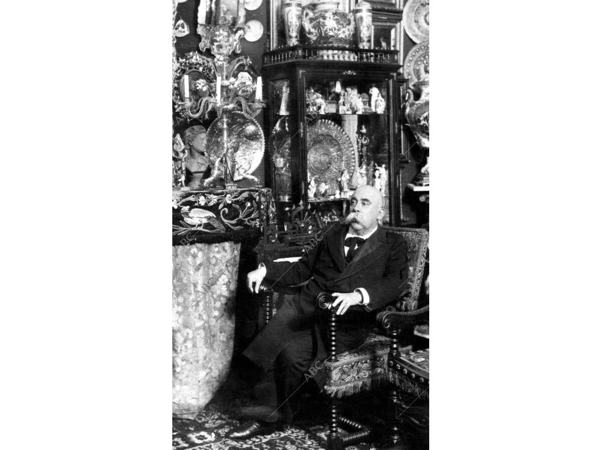 Don Emilio Castelar en 1899 - Archivo ABC