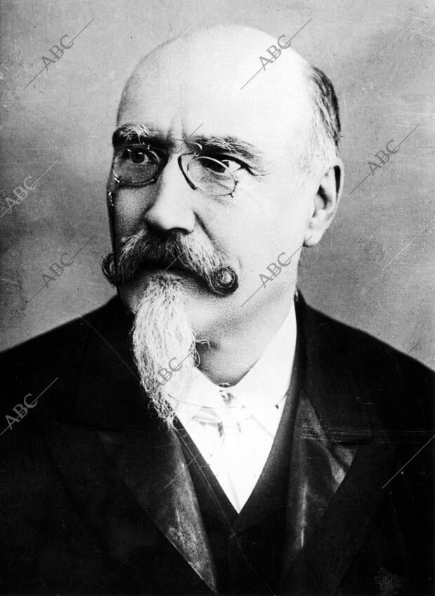 Retrato del escritor Jose Echegaray - Archivo ABC