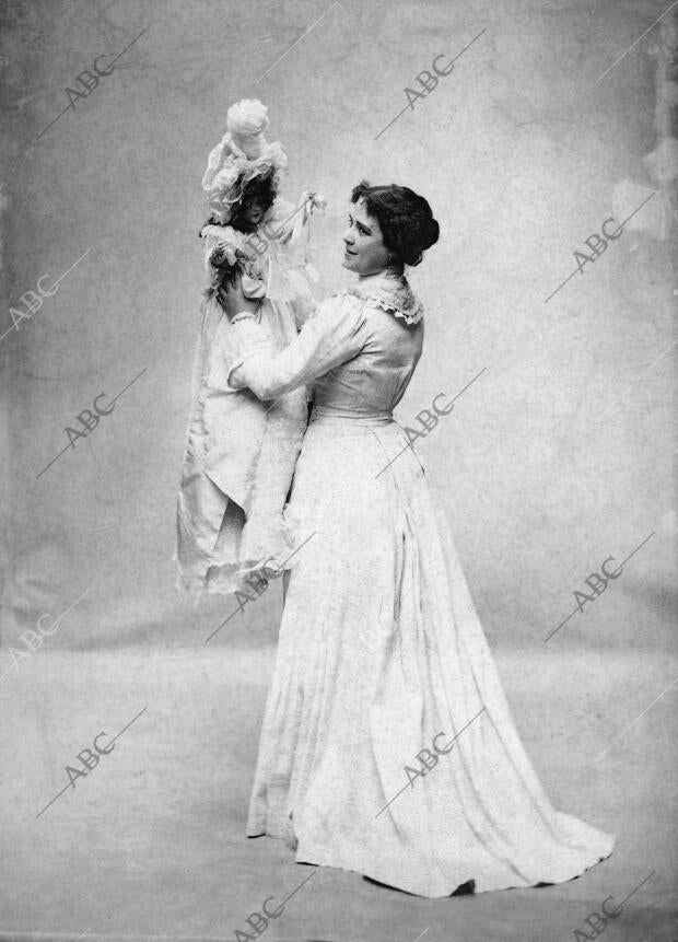 Retrato de la actriz Matilde Moreno - Archivo ABC