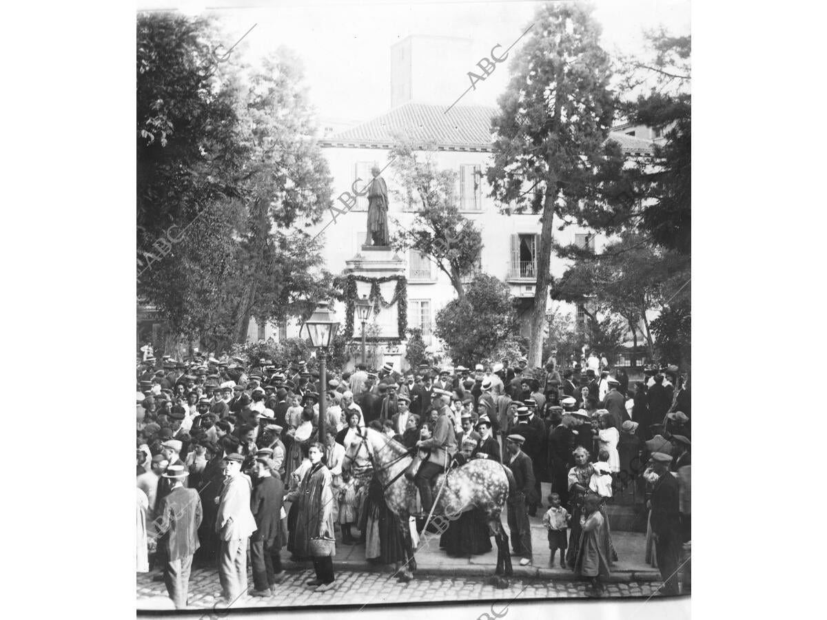 La plaza del progreso durante la manifestación Realizada por los ...