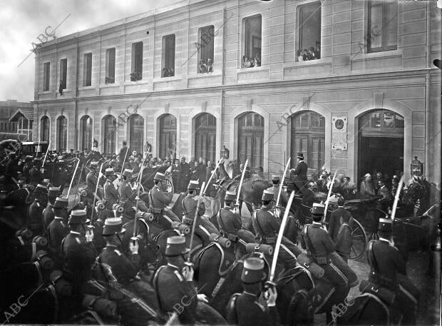 Llegada de S.A.R. la Infanta doña Isabel - Archivo ABC