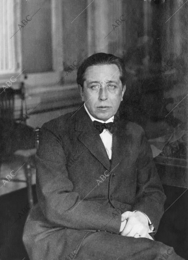 Gabriel Miro se muestra serio - Archivo ABC