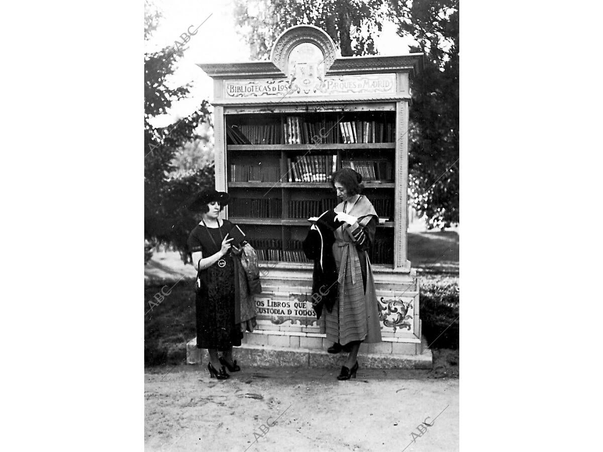 Biblioteca en el Parque del Retiro - Archivo ABC