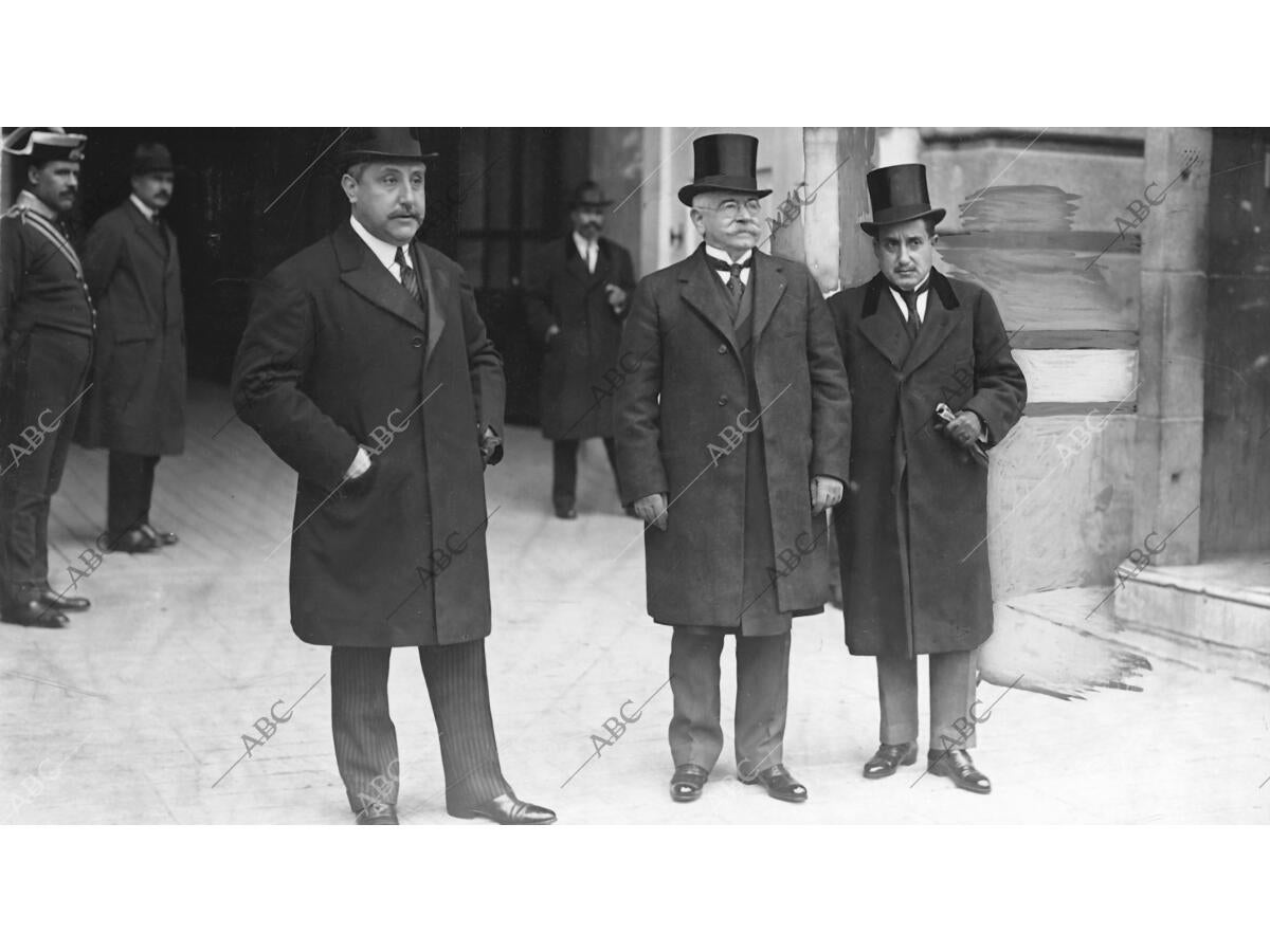 El Conde de la Mortera (Ramon Herrera y Gutierrez), con los ...