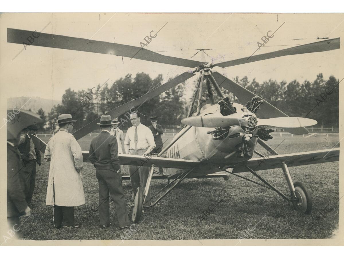 San Sebastián, 1923(CA.) D. Juan de la Cierva, inventor del autogiro y ...