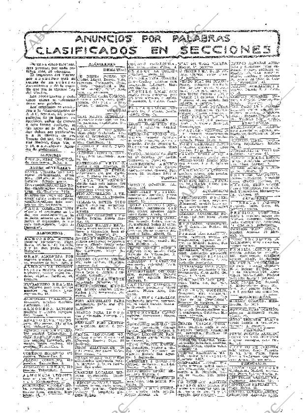 Periódico ABC MADRID 15-07-1926,portada - Archivo ABC