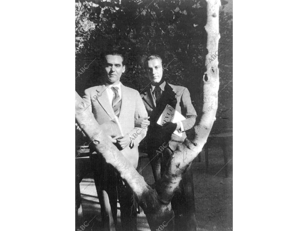 Federico García Lorca y Rafael Alberti en 1927 - Archivo ABC