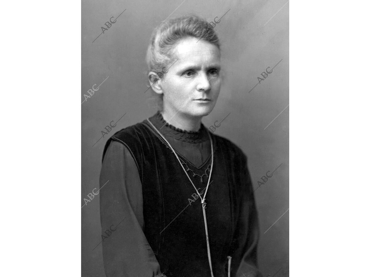 Maria curie con rostro serio - Archivo ABC