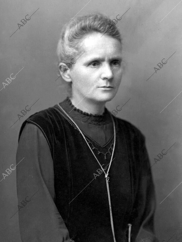 Maria curie con rostro serio - Archivo ABC