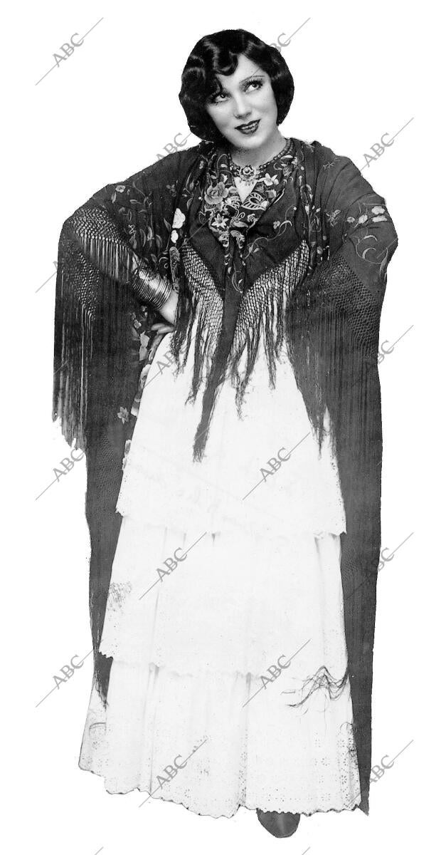 Raquel Meller. Foto Galán - Archivo ABC