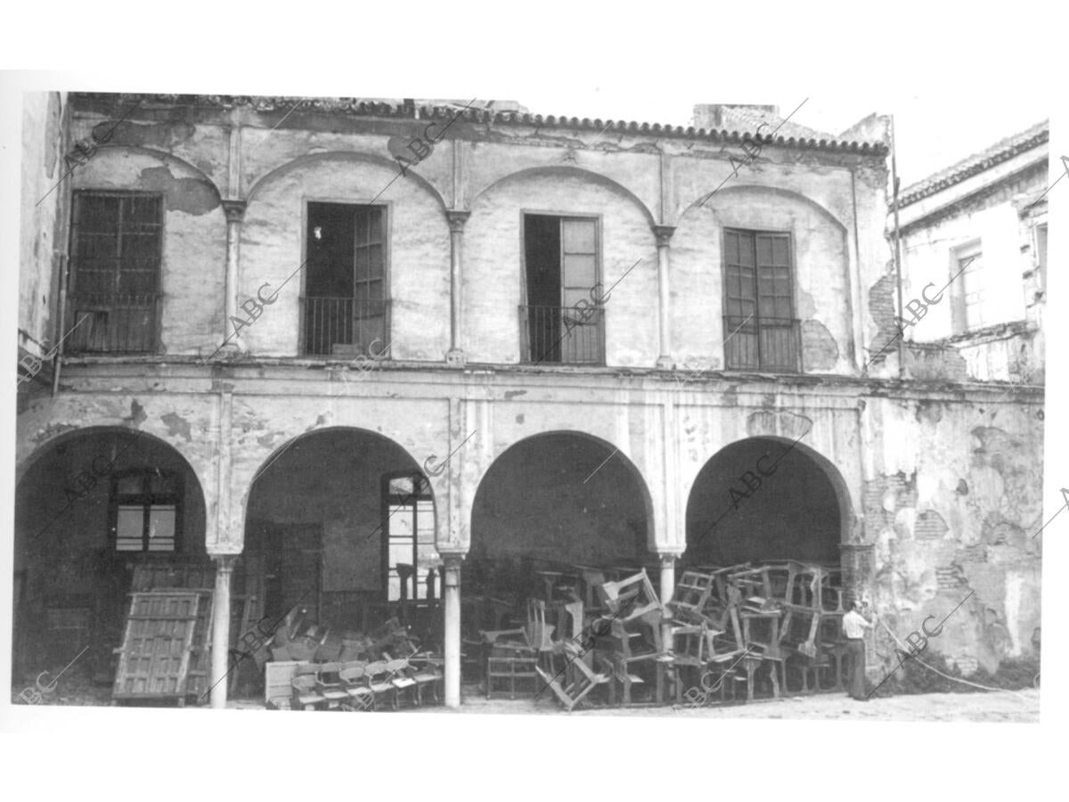 Logia del palacio de los Ponce de Leon en Sevilla - Archivo ABC
