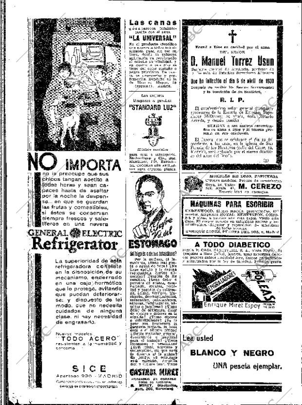 Periódico ABC SEVILLA 11-04-1930,portada - Archivo ABC