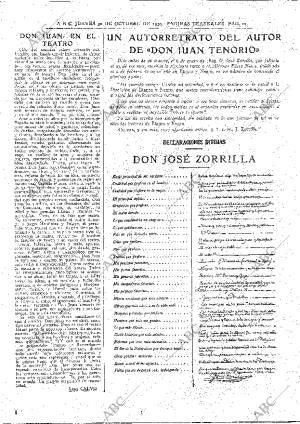 Periódico ABC MADRID 30-10-1930,portada - Archivo ABC