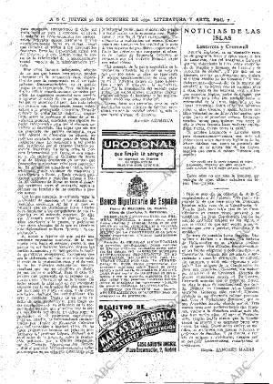 Periódico ABC MADRID 30-10-1930,portada - Archivo ABC