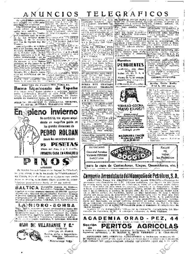Periódico ABC SEVILLA 16-12-1930,portada - Archivo ABC