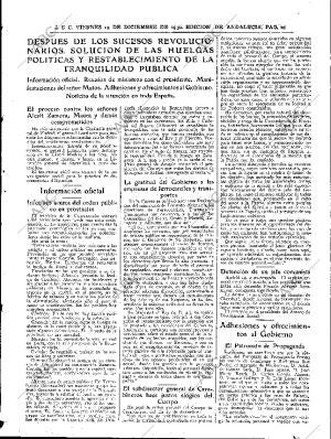 Periódico ABC SEVILLA 19-12-1930,portada - Archivo ABC