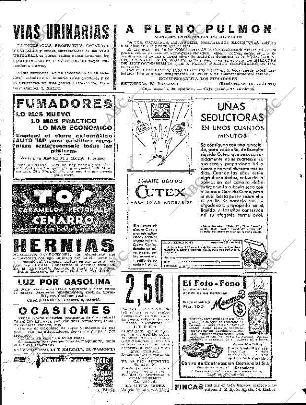 Periódico ABC SEVILLA 19-12-1930,portada - Archivo ABC