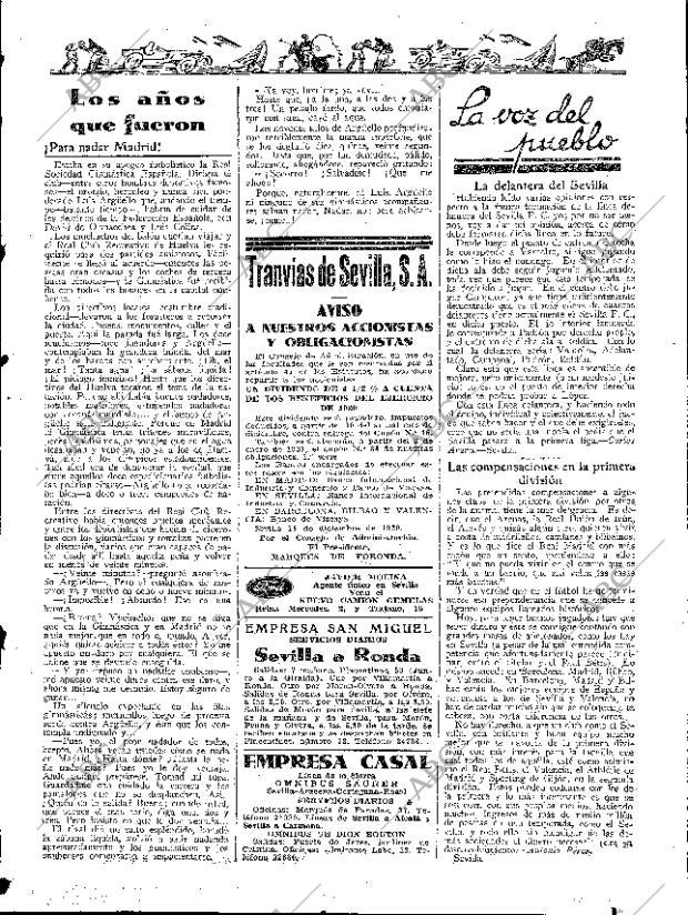 Periódico ABC SEVILLA 19-12-1930,portada - Archivo ABC