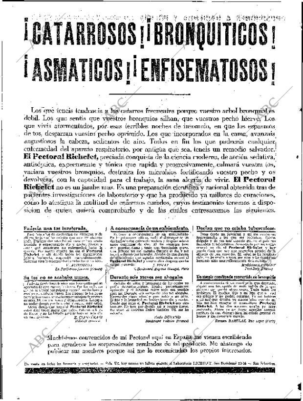 Periódico ABC SEVILLA 20-12-1930,portada - Archivo ABC