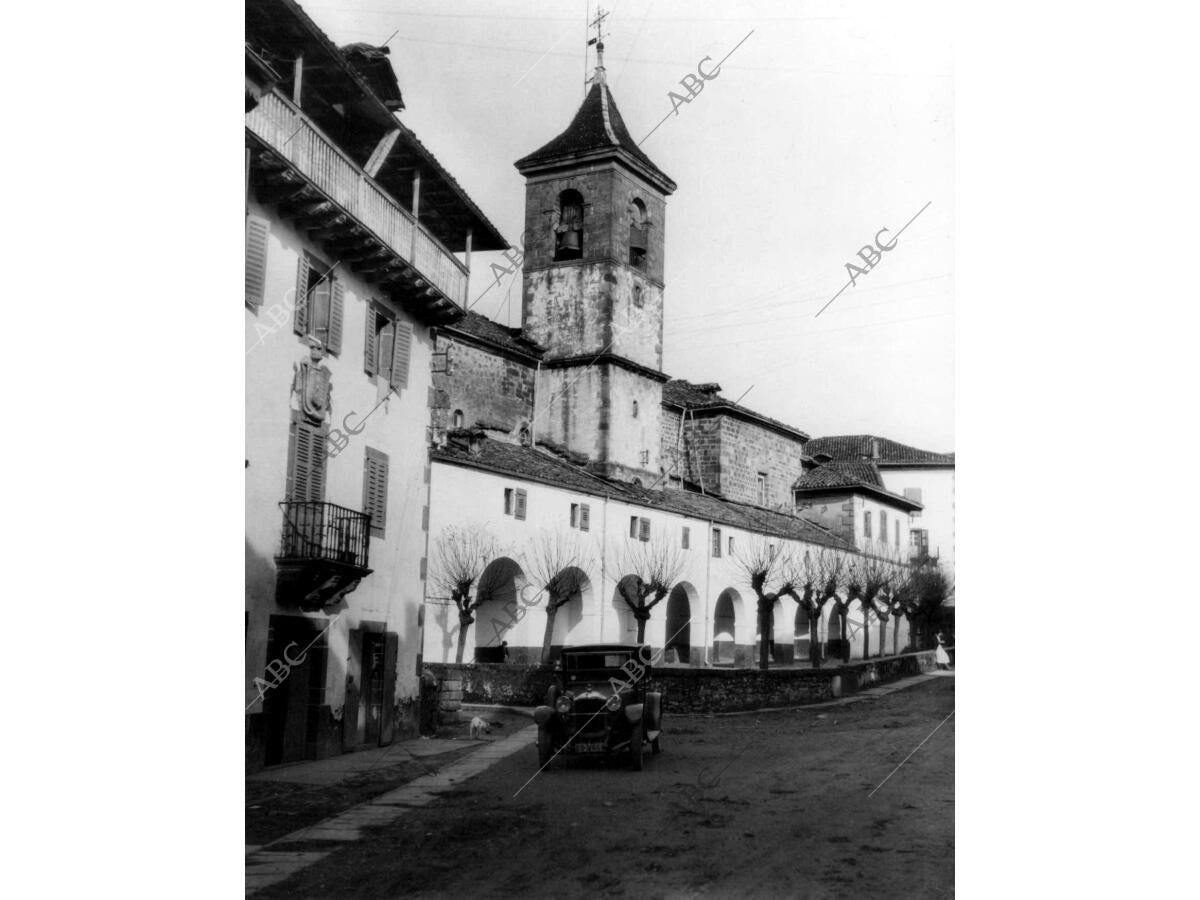 Iglesia del pueblo Arizcun (Navarra) - Archivo ABC