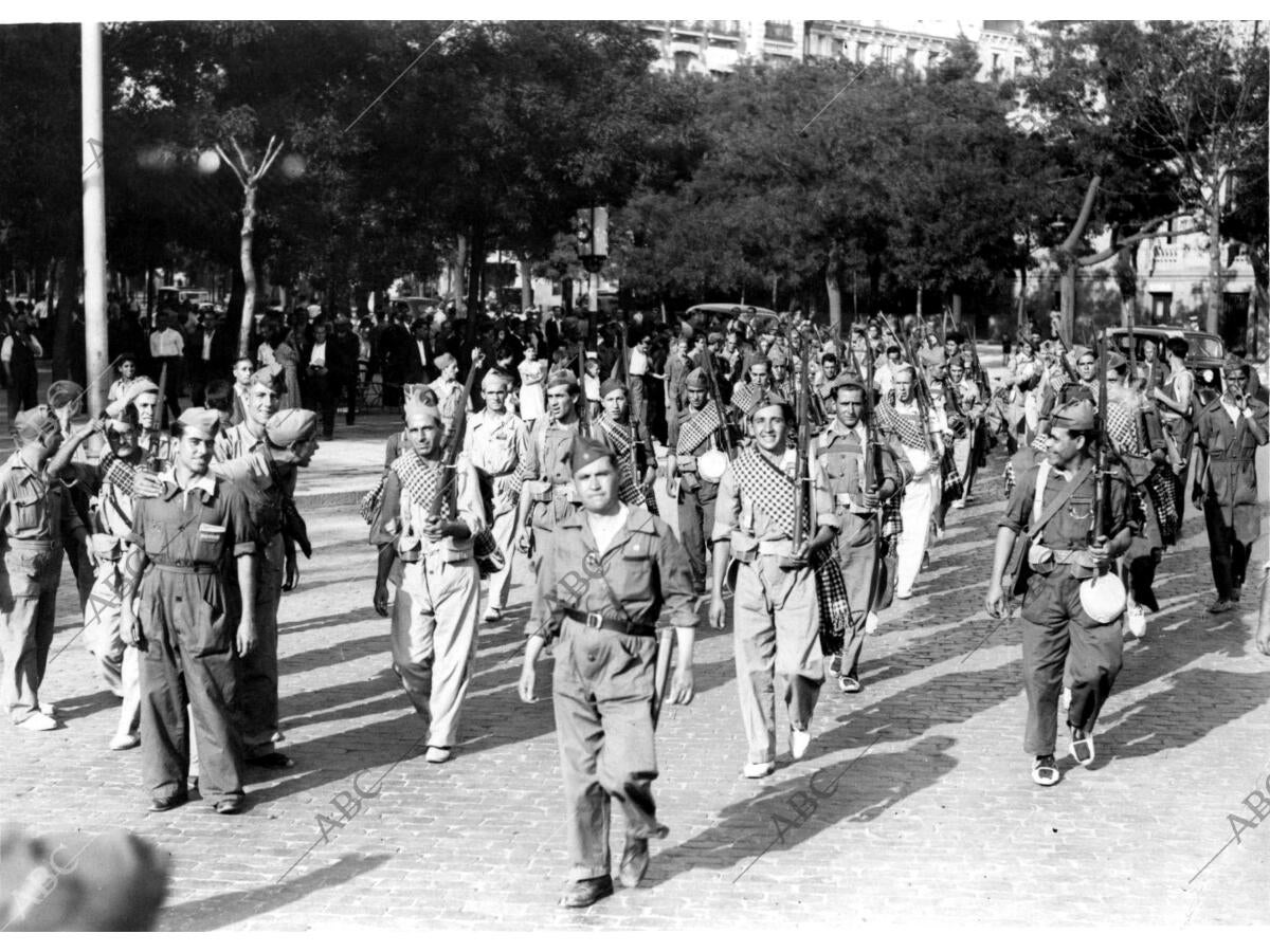 El Batallón "Balas Rojas", de las Milicias de izquierda Republicana ...