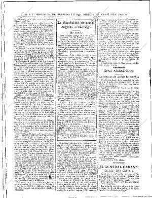 Periódico ABC SEVILLA 23-02-1937,portada - Archivo ABC
